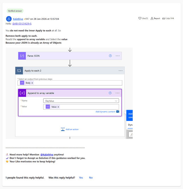 Why 'Append to array variable' fails with JSON in Power Automate (and ...