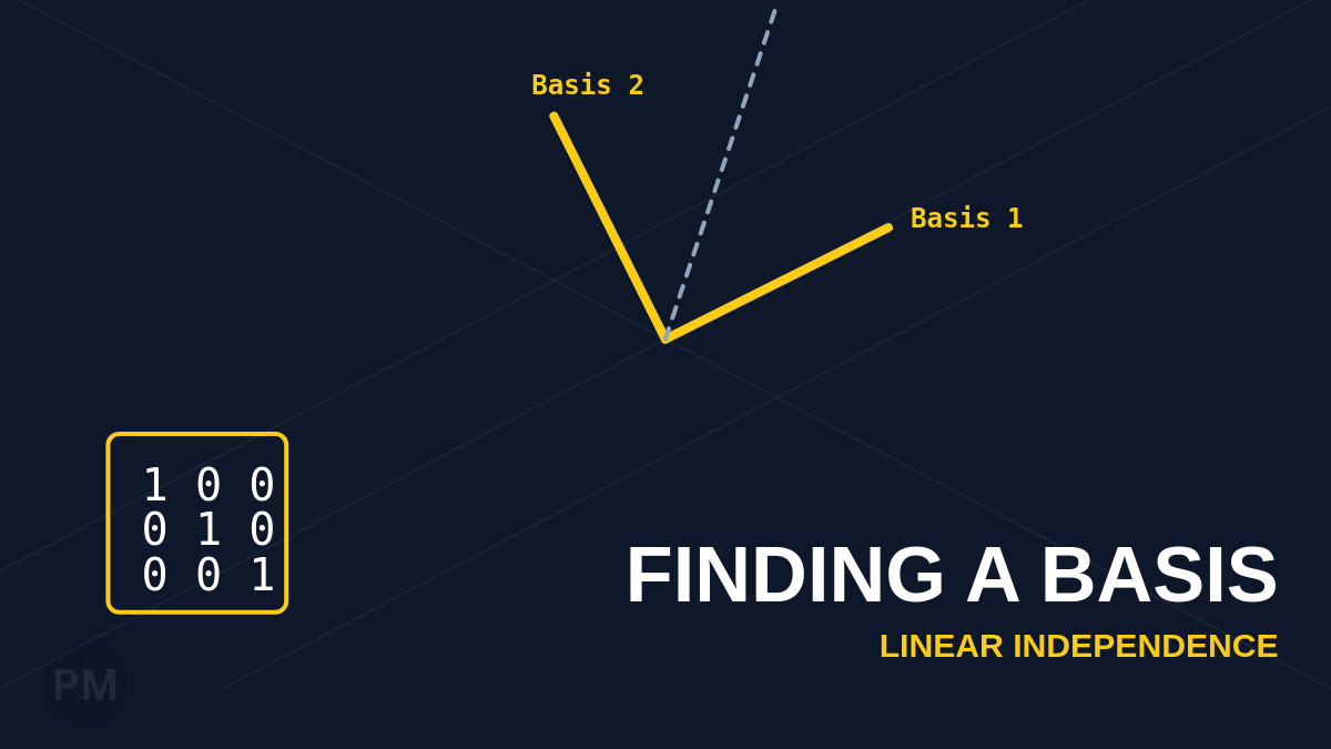 How to Find a Basis Using MATLAB | PM The Tech Guy